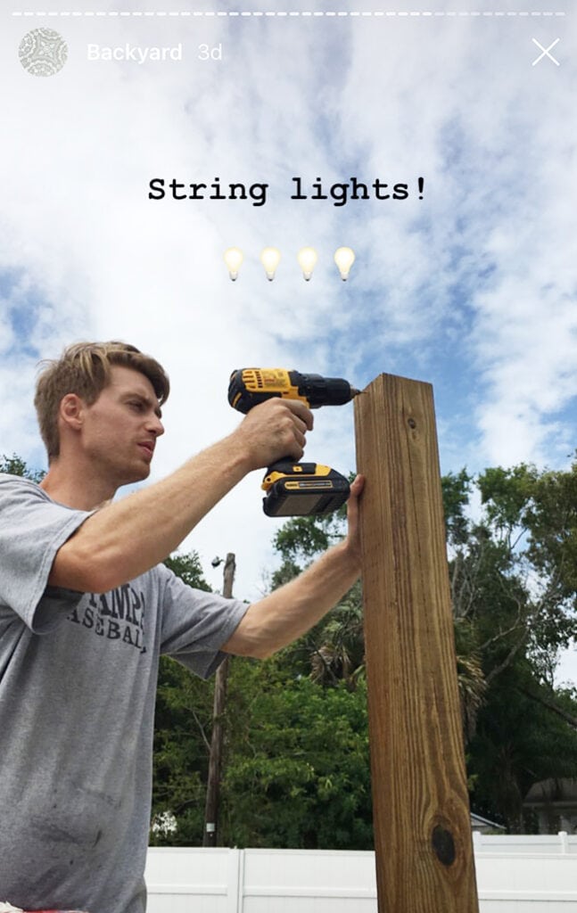 DIY String Light Planters - Jenna Sue Design