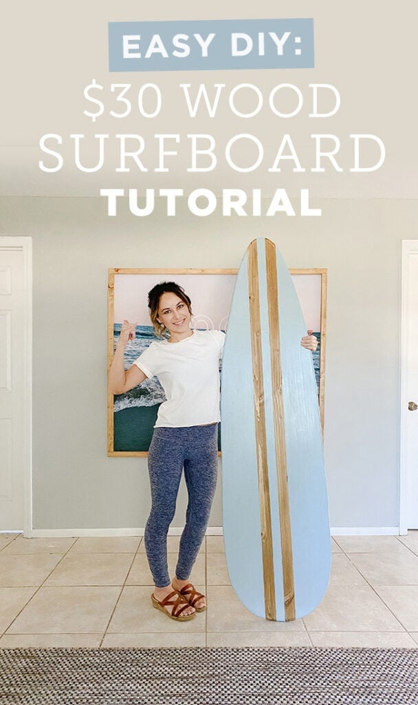 DIY Surfboard - in 10 Easy Steps! - Jenna Sue Design