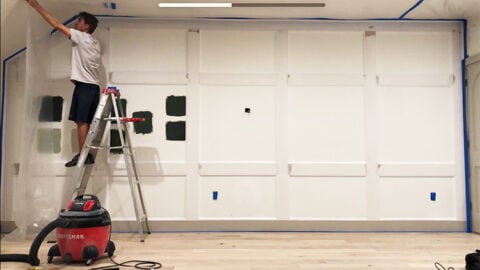 DIY Recessed Panel Wainscoting - Jenna Sue Design