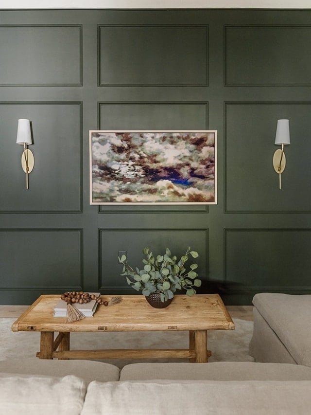 DIY TV FRAME - Jenna Sue Design