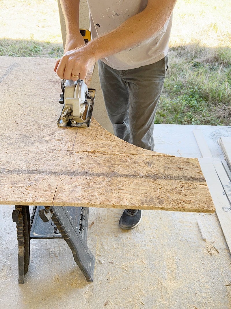 How to Build an Arched Doorway Opening - Jenna Sue Design