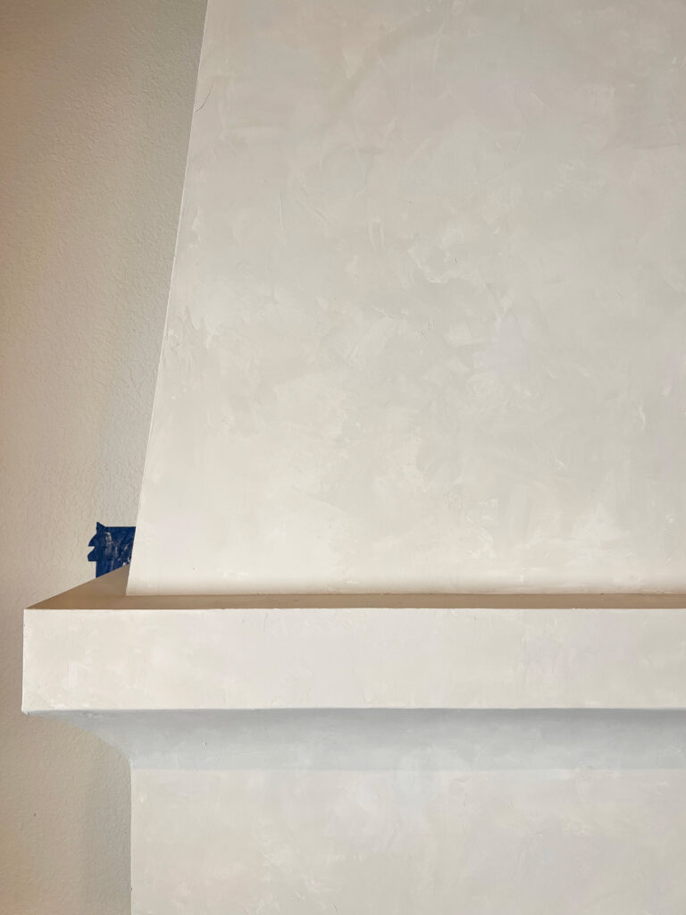 DIY Venetian Plaster Fireplace - Jenna Sue Design