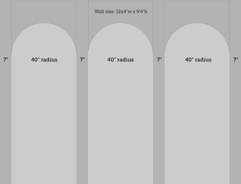 How to: DIY Wall Arches - Jenna Sue Design