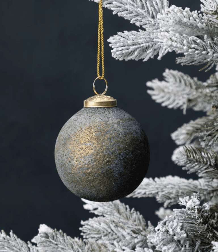 DIY Aged Iron Christmas Ornaments - Jenna Sue Design