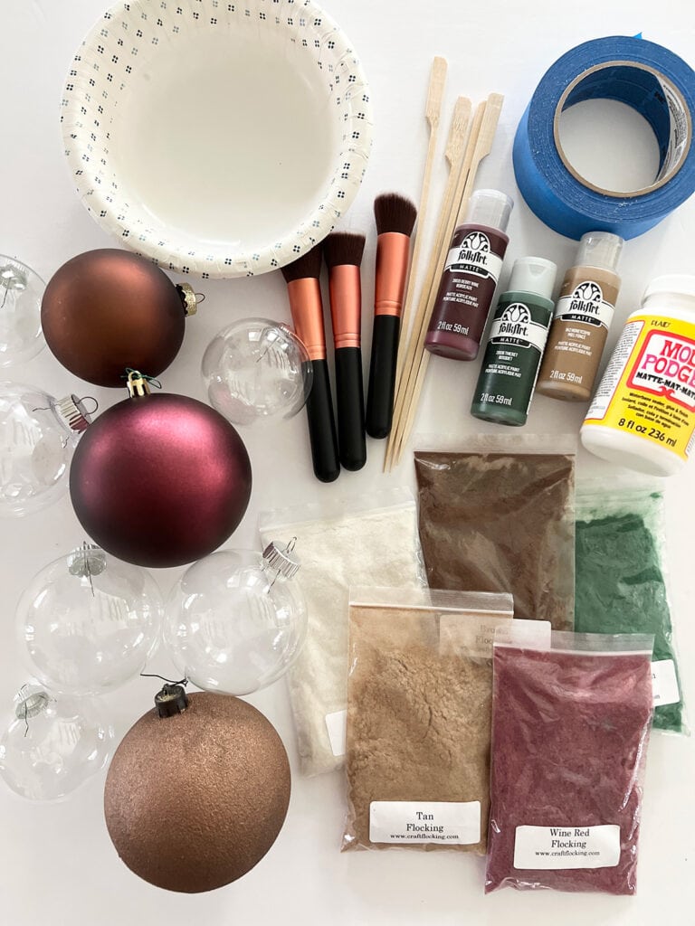 DIY Velvet Christmas Ornaments - Jenna Sue Design