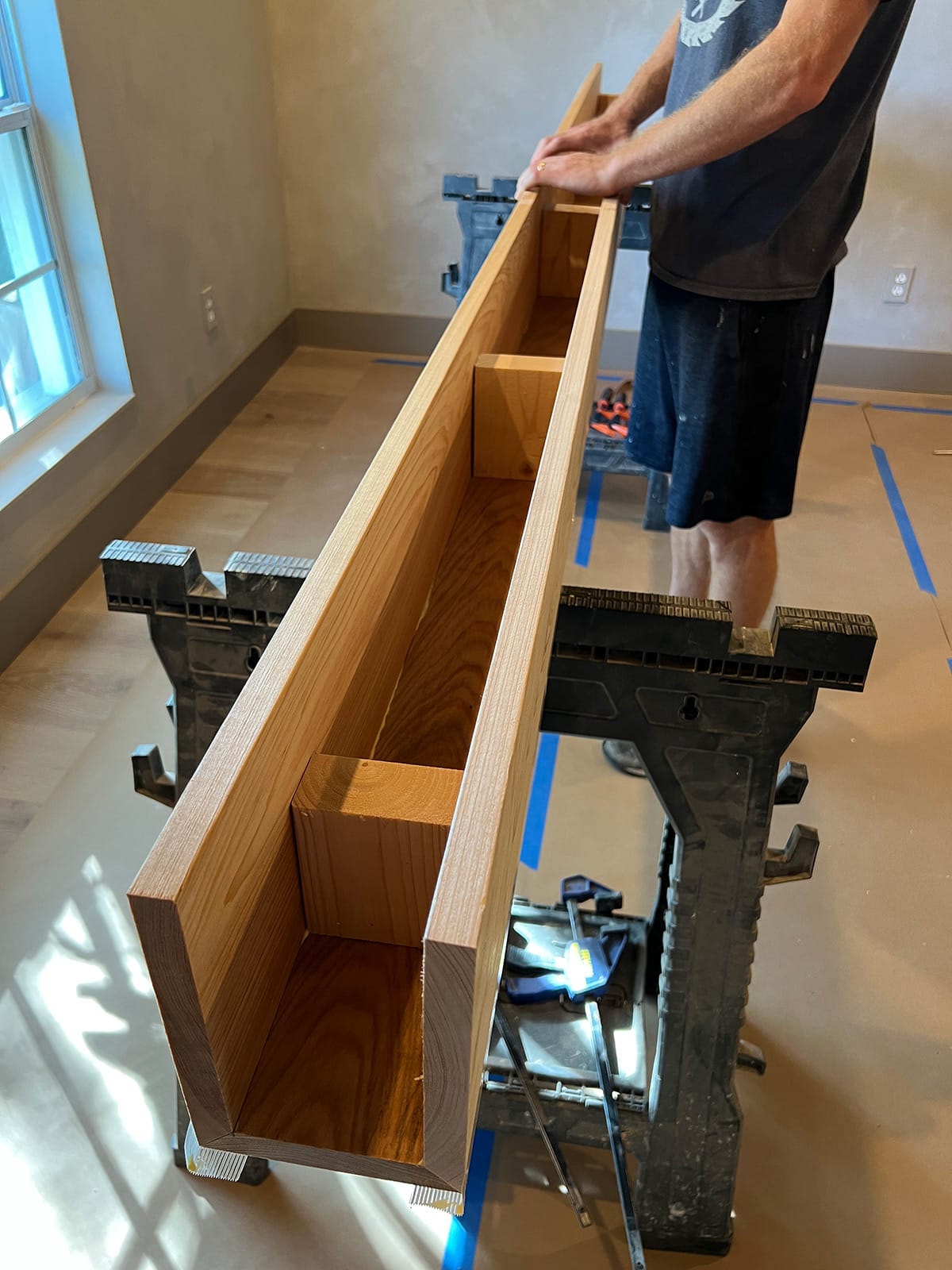 How to Build Box Beams - Jenna Sue Design
