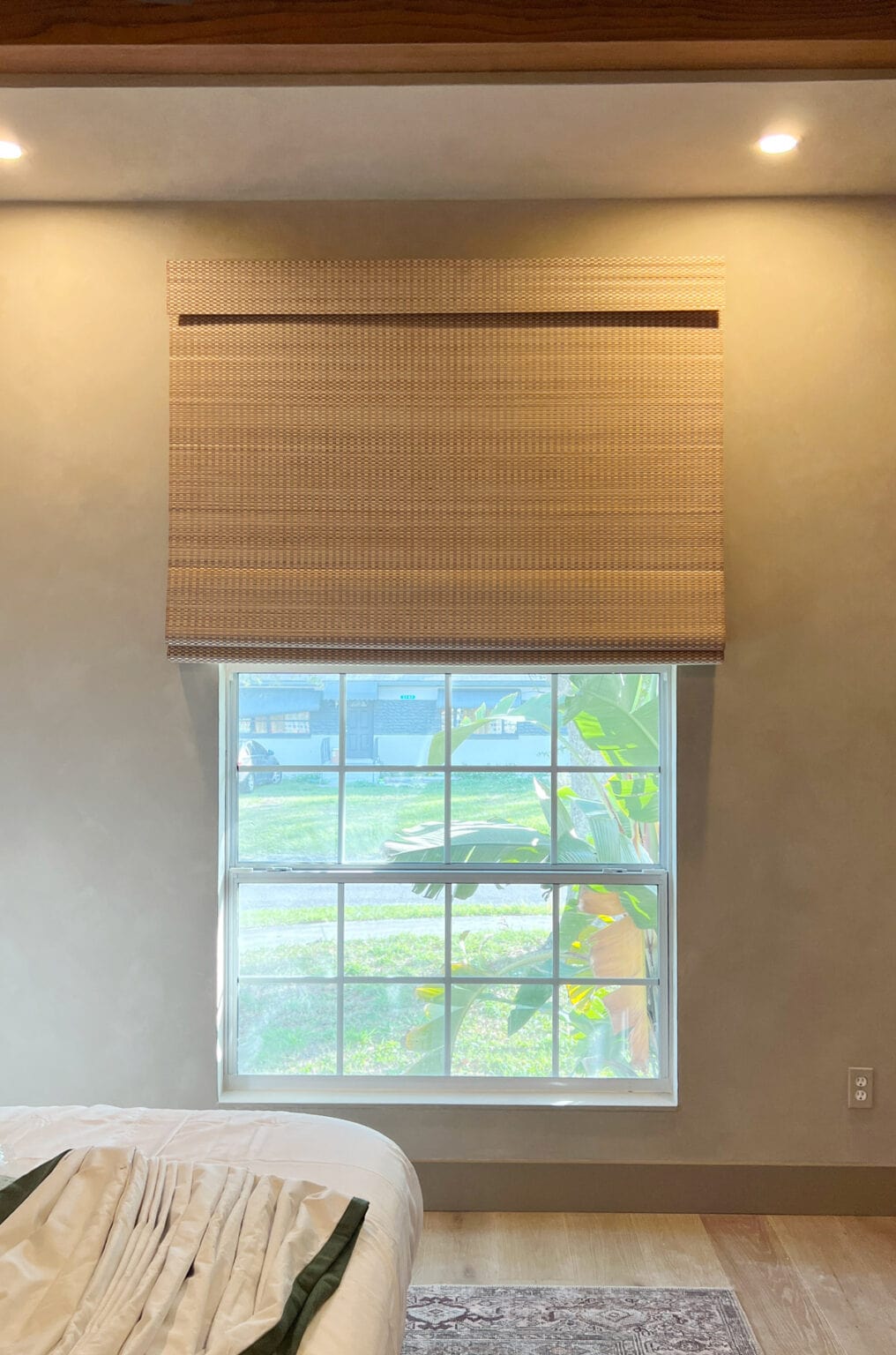 How to make windows look bigger with curtains and shades - Jenna Sue Design