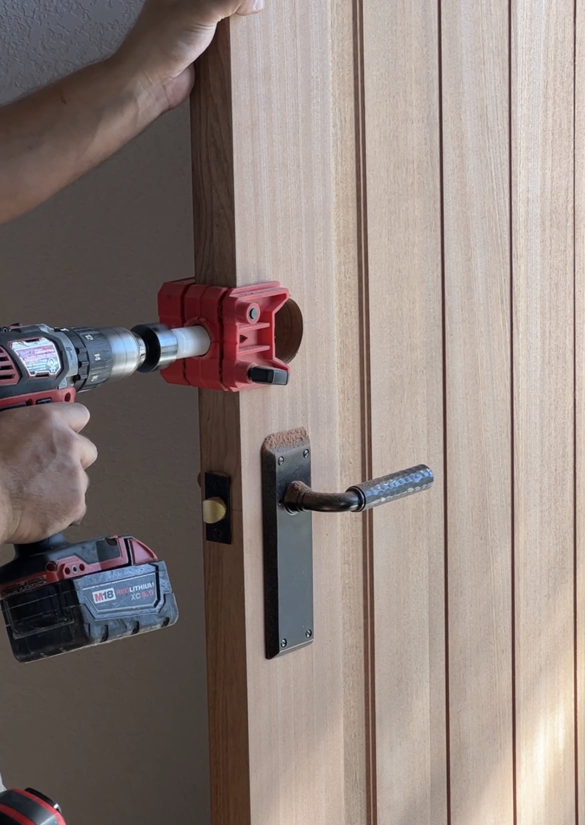 DIY Rustic Front Door Makeover - Jenna Sue Design