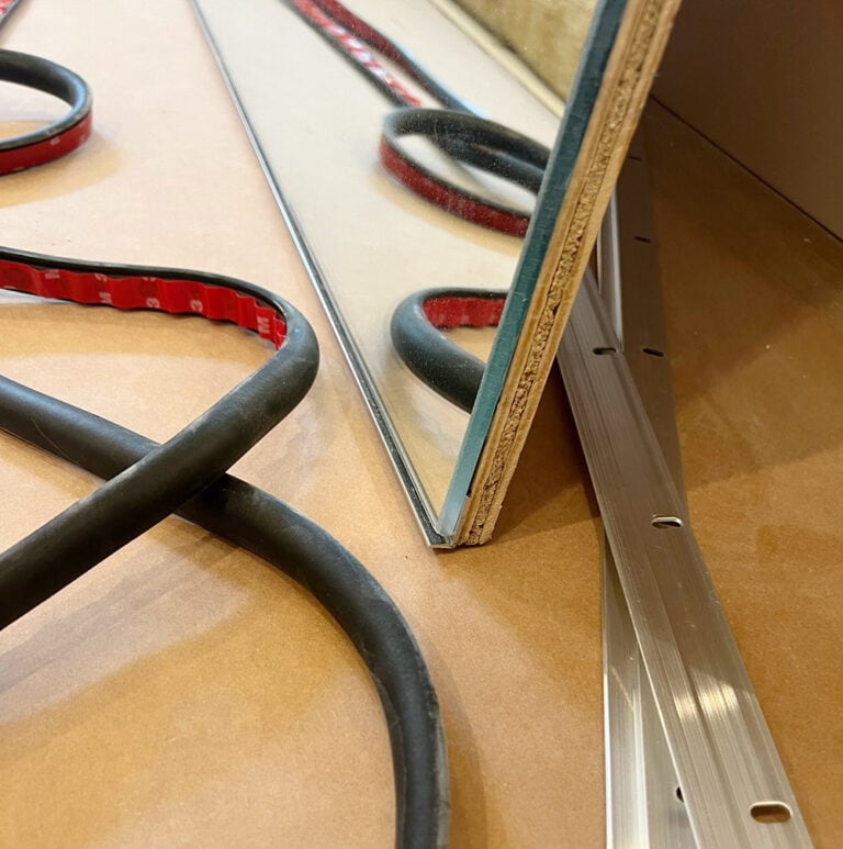 How to Make a Large Arched Mirror - Jenna Sue Design