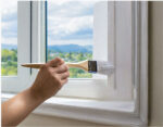 How to Paint Vinyl Windows - Jenna Sue Design