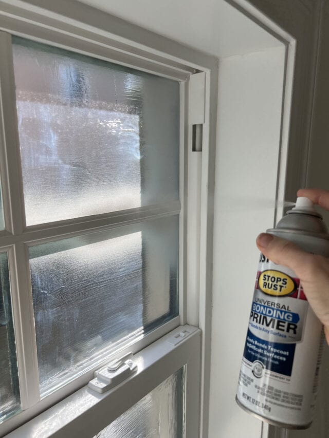 How to Paint Vinyl Windows - Jenna Sue Design