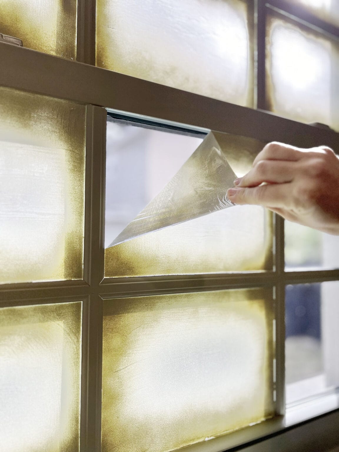 How to Paint Vinyl Windows - Jenna Sue Design