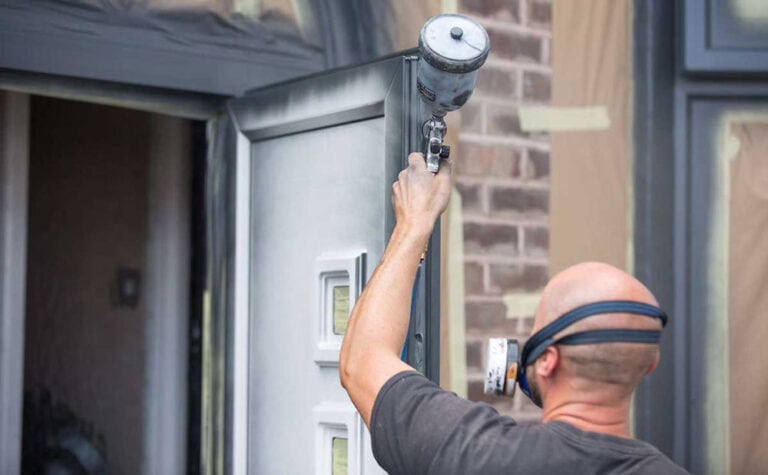 How to Paint Vinyl Windows - Jenna Sue Design