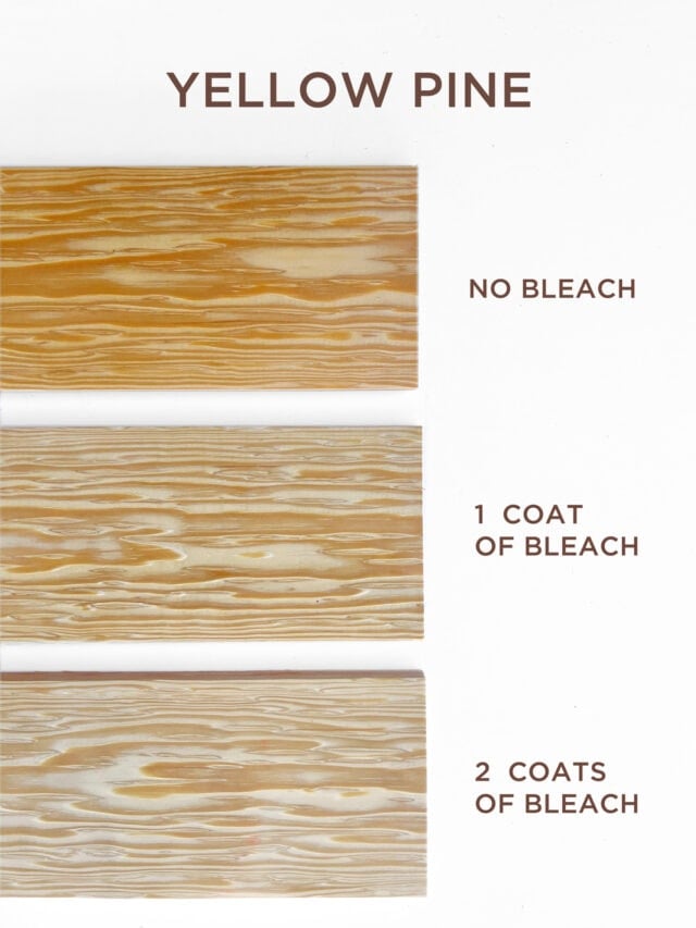 How to Bleach Wood - Jenna Sue Design