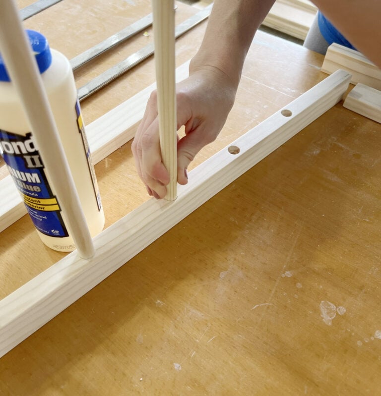 DIY Wall Mounted Clothes Drying Rack - Jenna Sue Design