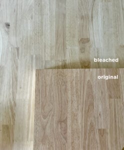 How to Bleach Wood - Jenna Sue Design