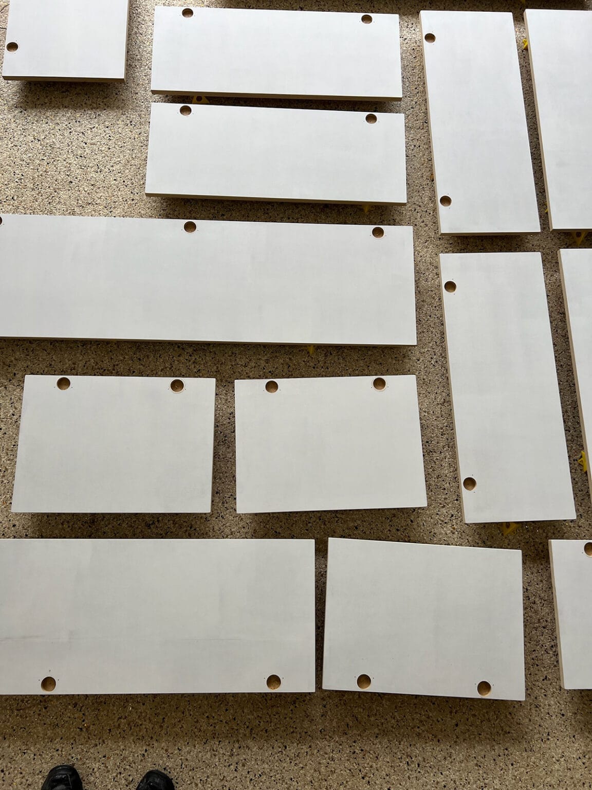 DIY V-Groove Cabinet Doors - Jenna Sue Design