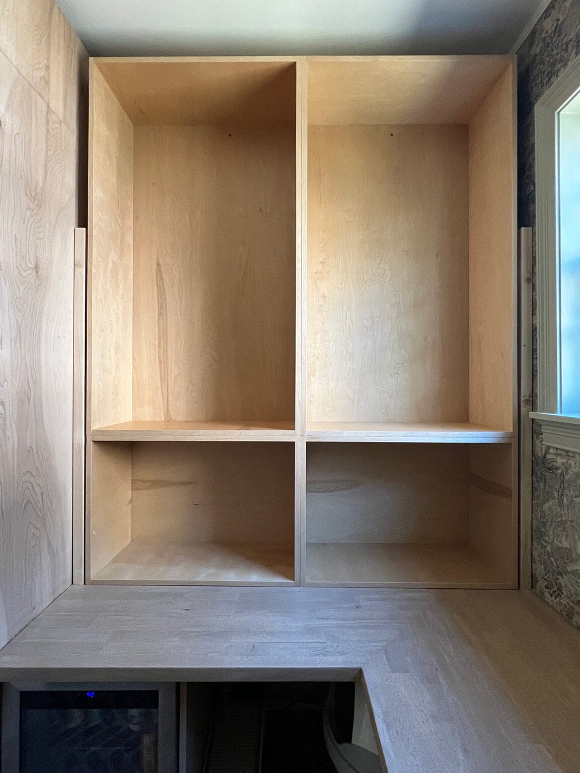 DIY V-Groove Cabinet Doors - Jenna Sue Design