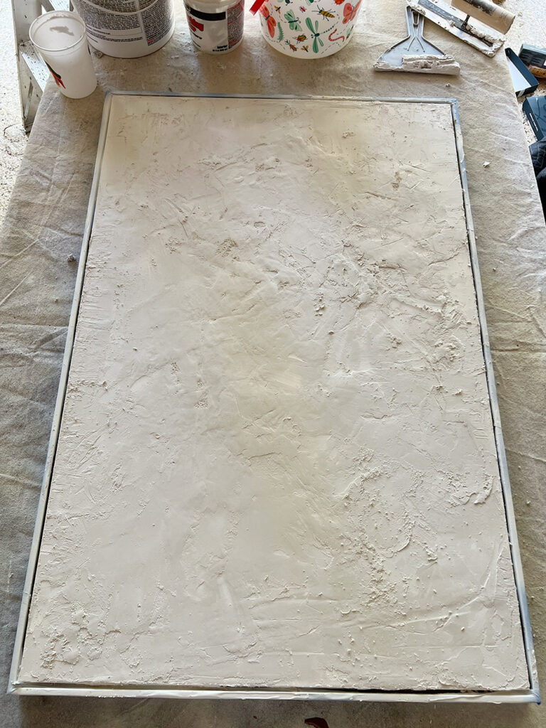 DIY Textured Canvas Art - Jenna Sue Design