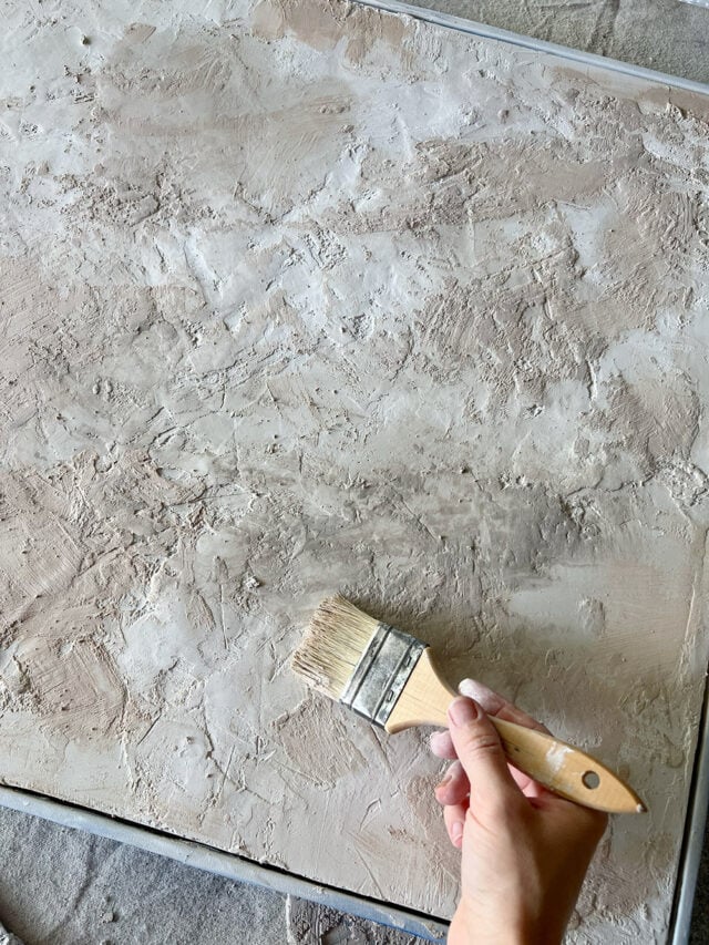 DIY Textured Canvas Art - Jenna Sue Design