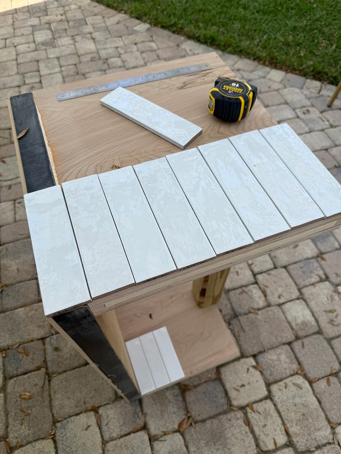 DIY Tiled Table - Jenna Sue Design