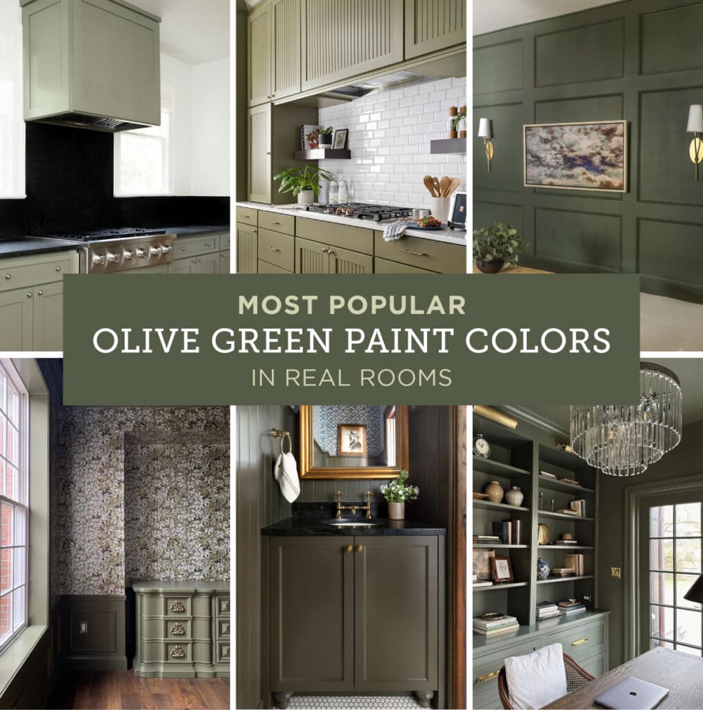 The Best Olive Green Paint Colors - Jenna Sue Design