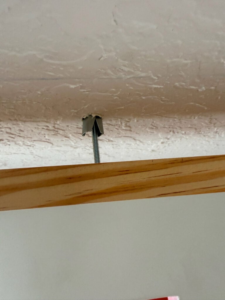 DIY Wood Plank and Beam Ceiling - Jenna Sue Design