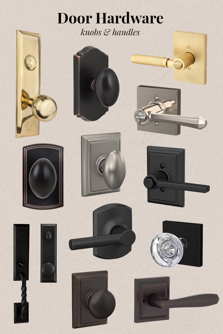 A Guide to Updating your Doors and Hardware - Jenna Sue Design
