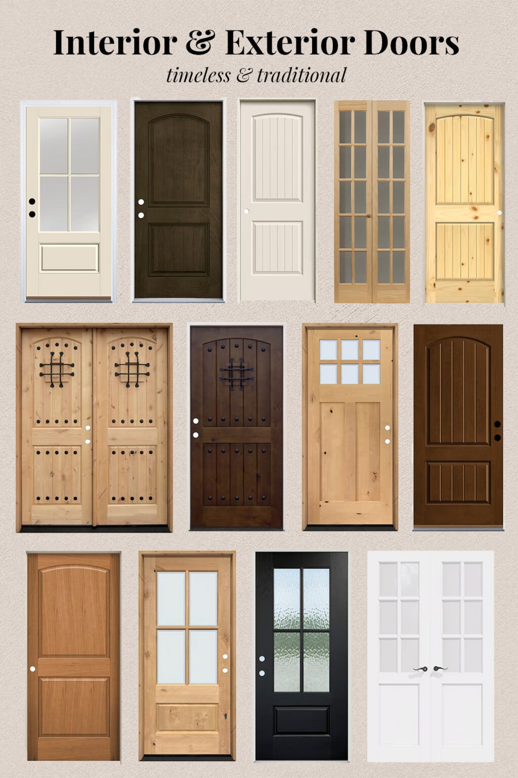A Guide to Updating your Doors and Hardware - Jenna Sue Design