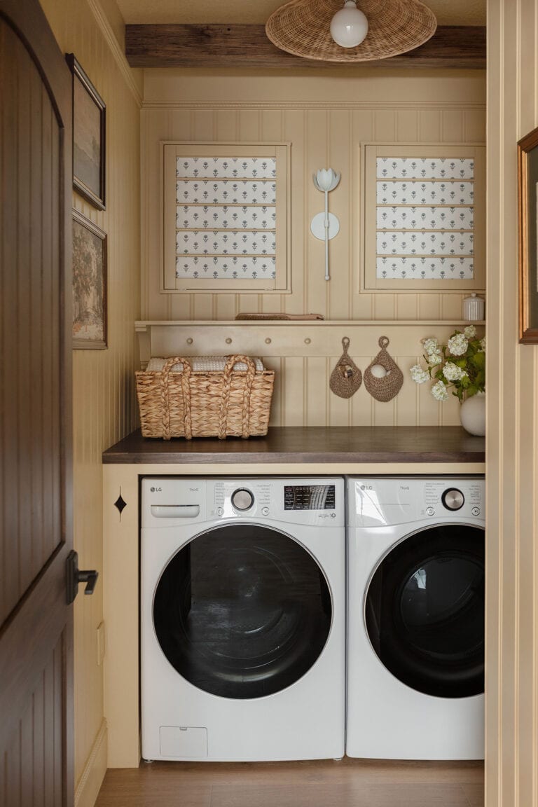 The Spanish Sanctuary Laundry Room Reveal - Jenna Sue Design